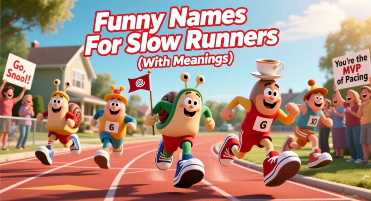 Funny Names for Slow Runners: Creative, Cute & Hilarious Running Nicknames